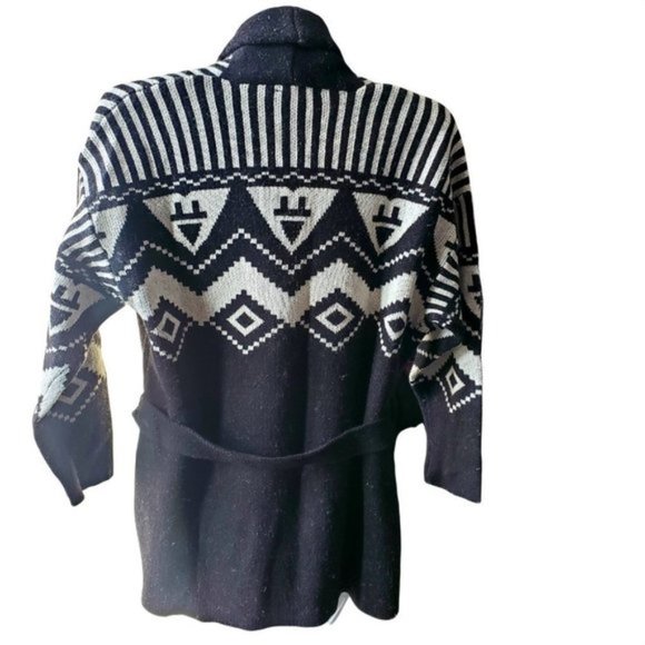 RACHEL Rachel Roy | Sweaters | Oversized Fair Isle Retro Open Front ...
